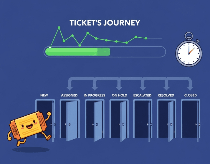 Ticket Life Cycle in ITIL – From Raised to Resolved